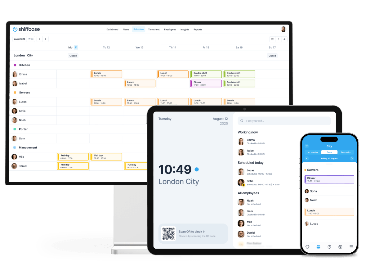 Shiftbase - Workforce management software