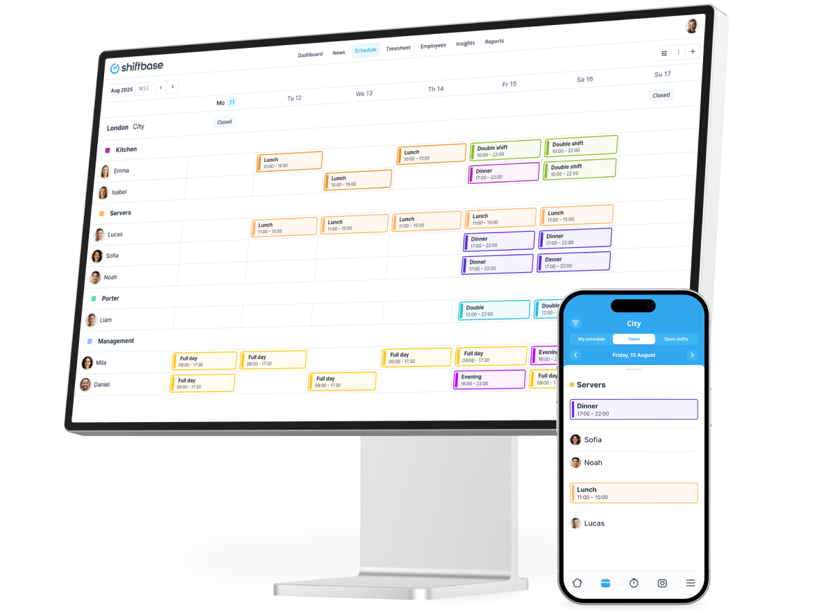 Shiftbase - Workforce management software