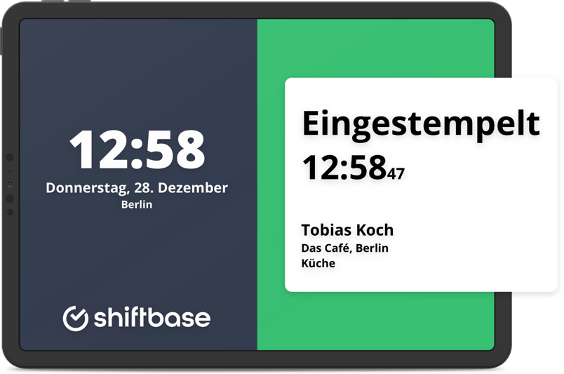 Stempeluhr Online - Shiftbase