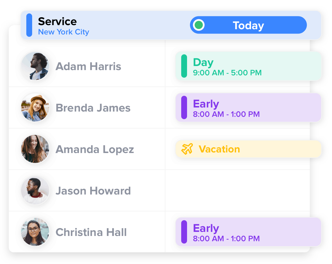 Production - Shiftbase